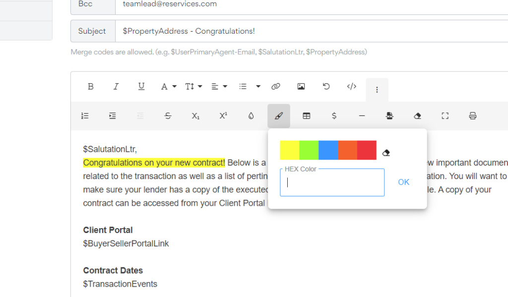 AFrame Software Adds Text Highlight Feature